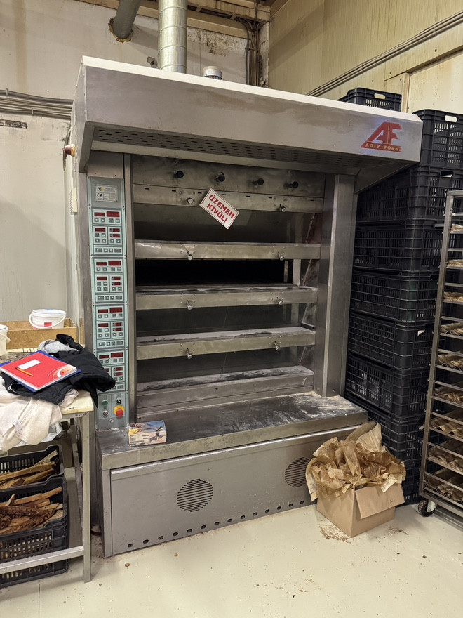 Használt AGIV FORNI elektromos etázskemence - shop.modulbake